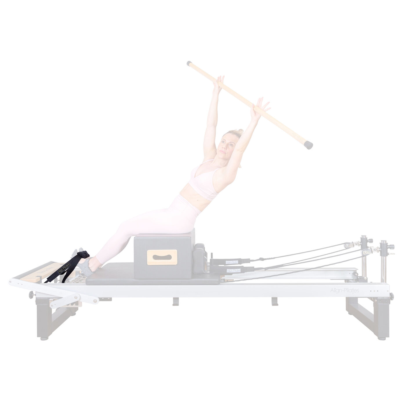 Curved Pro Reformer Sitting Box | Align-Pilates