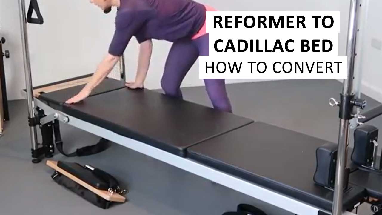Convert Reformer To Cadillac Bed | Align-Pilates