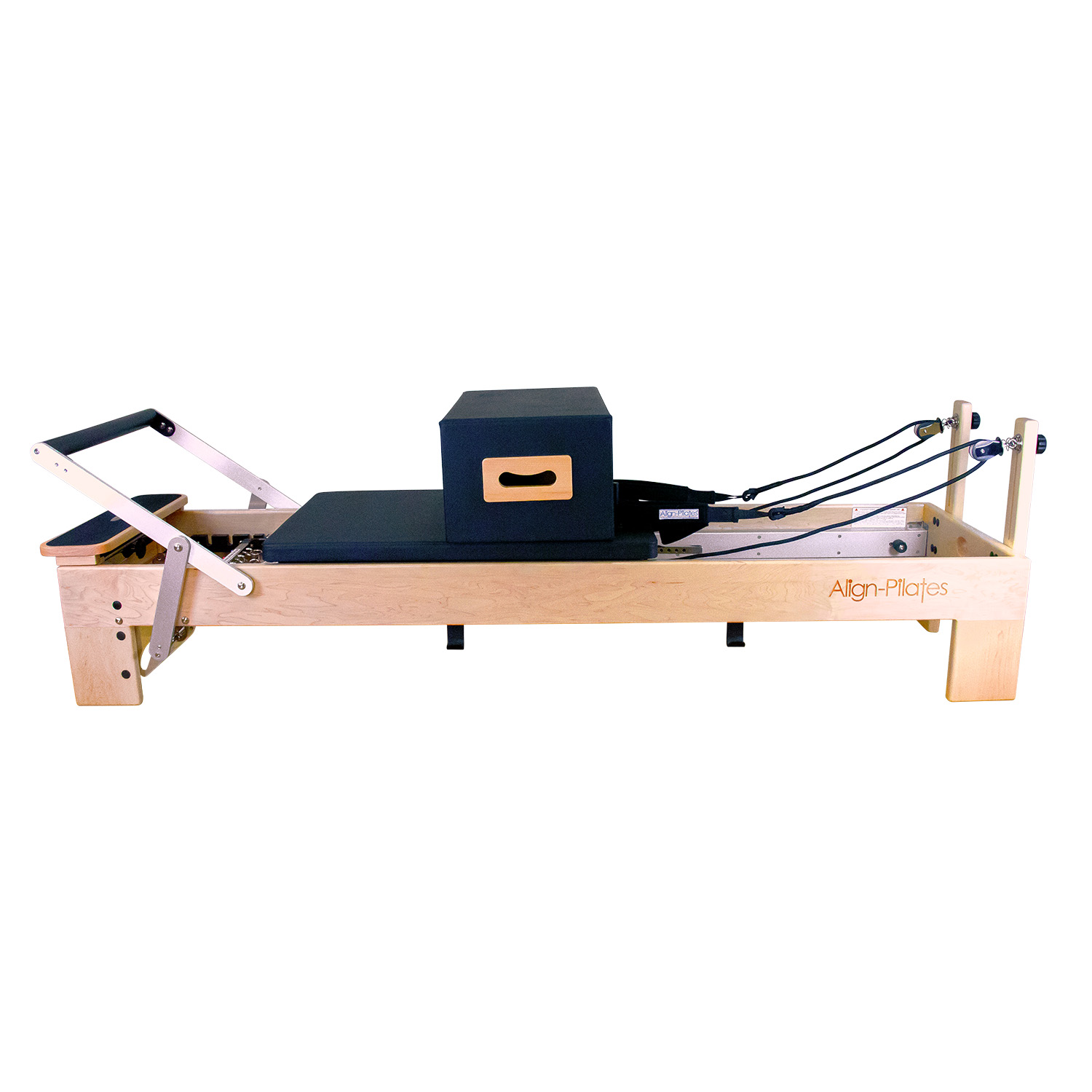M8-Pro Maple Pilates Reformer & Sitting Box | Align-Pilates