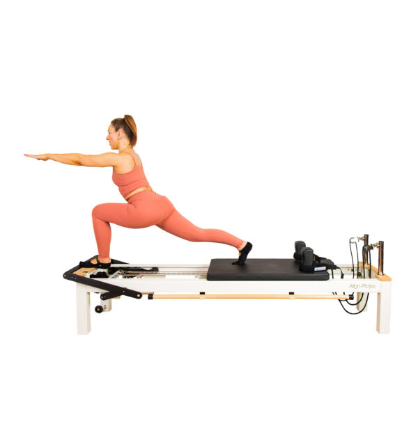 C8-S Pro Pilates Reformer & Leg Extensions | Align-Pilates