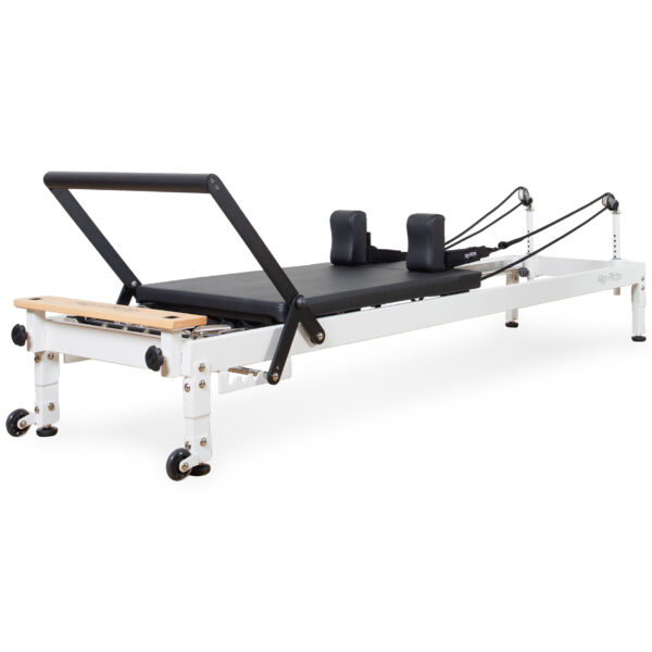 White Leg Extensions R8-Pro Pilates Reformer | Align-Pilates