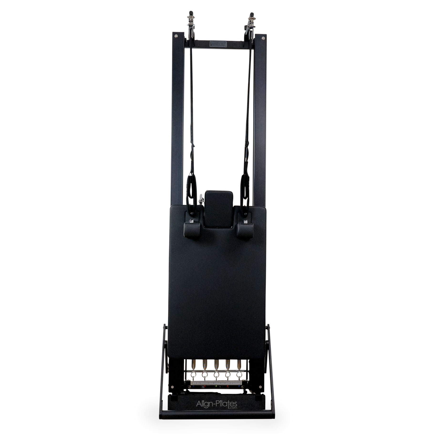 C8-Pro Pilates Reformer in Noir/Black | Align-Pilates